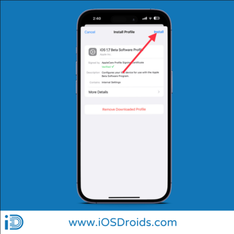 Download iOS 17 Beta Profile(Public/Developer) on iPhone - iOS Droids